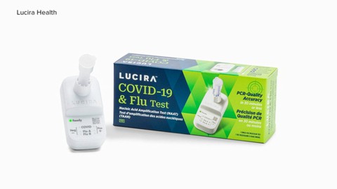 FDA approves the first combination test for COVID-19, flu for at home ...