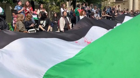 College students nationwide protesting over Israel-Hamas war | Haystack ...