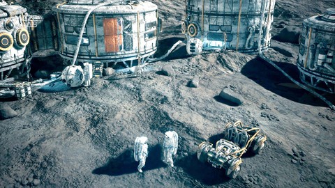Future Moon Base Dwellers Might Drive Around on Roads Manufactured With ...