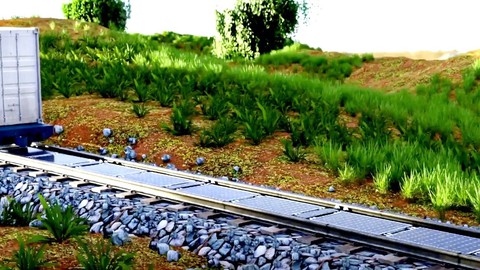 This Train Car Lays Solar Panels Between Tracks, Hopes to Solve Two ...