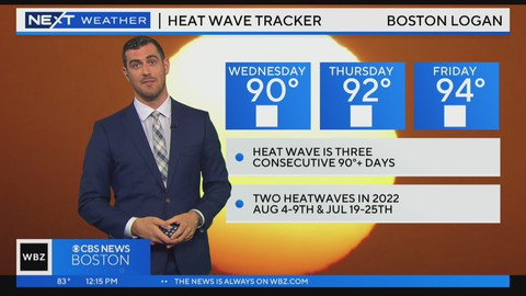 Next Weather: WBZ midday forecast for July 25, 2023 | Haystack News