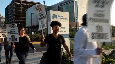 Workers start what could be largest health care strike in US history | Haystack News