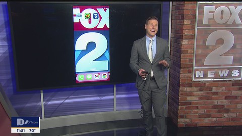 Fox 2 weather app showing quiet weather | Haystack News