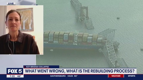 What went wrong? Engineering expert discusses Key Bridge collapse ...