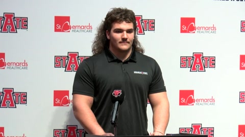 Red Wolves Raw: C Jacob Bayer, LB Melique Straker preview ULM matchup ...
