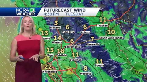 Tracking wind, smoke and temps for Tuesday across Northern California ...