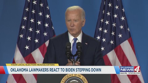 Oklahoma Lawmakers React to President Biden Dropping Out of 2024 Race | Haystack News