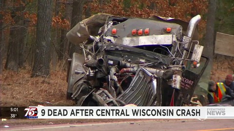 9 dead after crash in central Wisconsin | Haystack News