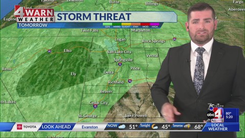 6/10/23, 5 p.m. -- Tracking Utah’s 4Warn Forecast with Meteorologist ...