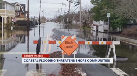 Heavy rains brings significant coastal flooding to Jersey Shore ...