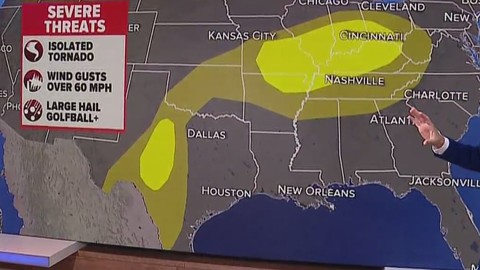 Severe weather threats brace Texas, Midwest | Haystack News