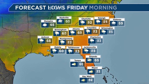 Your weather forecast: Southeast Region | Haystack News