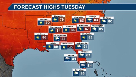 Your weather forecast: Southeast Region | Haystack News
