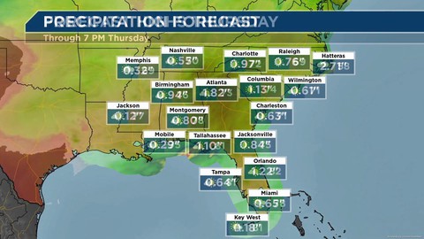 Your weather forecast: Southeast Region | Haystack News