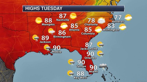 Your weather forecast: Southeast Region | Haystack News