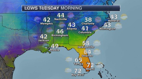 Your weather forecast: Southeast Region | Haystack News