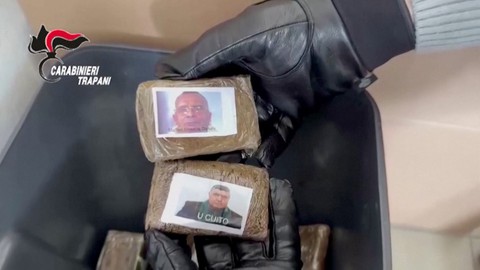 Italy Police Seized 200,000 Euros Worth of Drug Decorated With Mafia ...