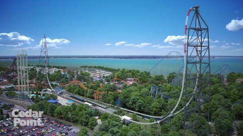 Top Thrill 2 Dragster - Artist concept rendering. Courtesy of Cedar ...
