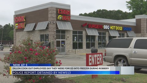 Dillon Cook Out employees say they were forced into freezer during ...