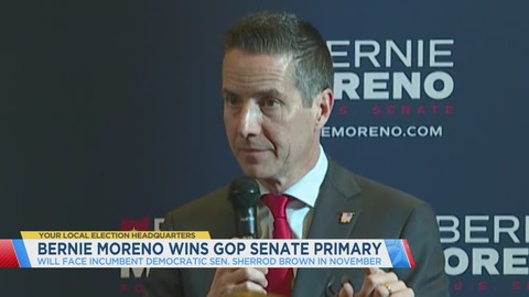 Trump-backed Bernie Moreno projected to win GOP Ohio Senate nomination ...
