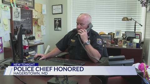 Hagerstown police chief honored for helping released inmates get their ...