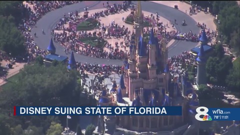 Disney sues DeSantis, alleging harm to its business | Haystack News