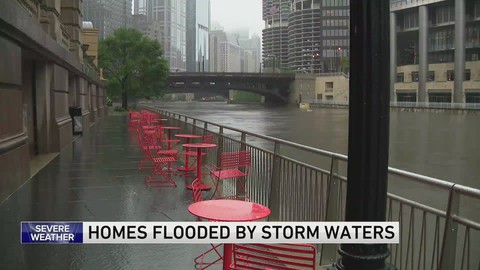 Heavy rains flood Chicago area homes, roads | Haystack News