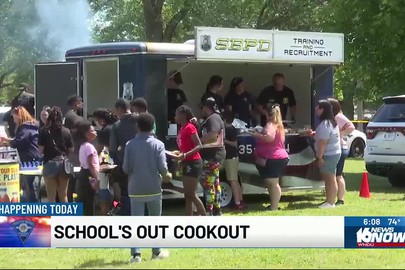 South Bend police celebrate end of school year with free cookout ...