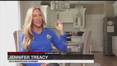 Marathon runner recalls being 11 seconds away from bombing site in 2013 ...