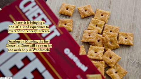 Cheez-It brings Cheez-In Diner to Woodstock | Haystack News