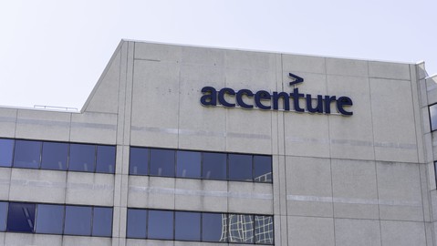 Accenture stock dips on slashed full-year outlook | Haystack News