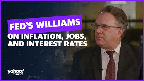 NY Fed President Williams discusses inflation, jobs, and interest rates ...